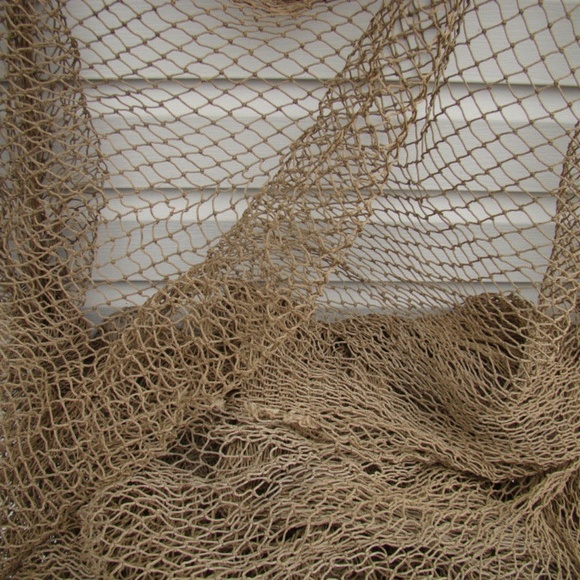 The Nautical Place | Accents | Authentic Used Fishing Net 5x Fish ...